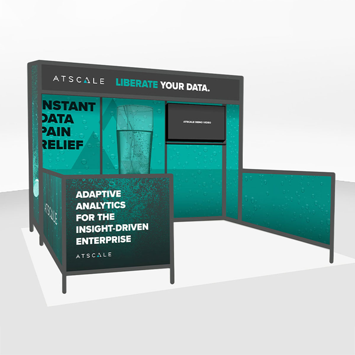 AtScale Tableau Conference Exhibit & Swag - Receptor